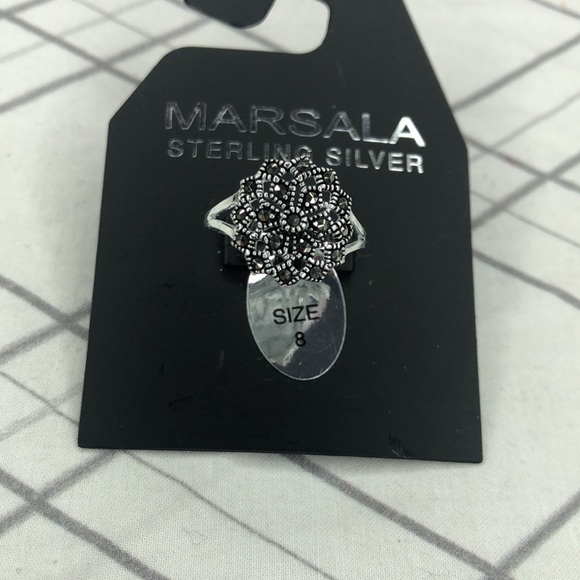 Marsala | Jewelry | Marsala Sterling Silver Ring | Poshmark